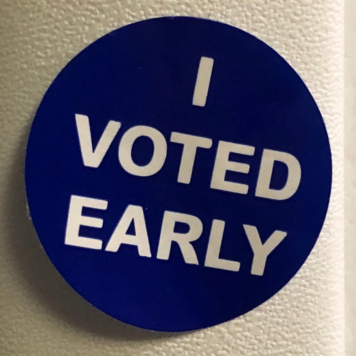 Early voting – Sad!