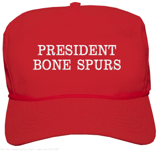 Were Trump’s bone spurs real? – Sad!